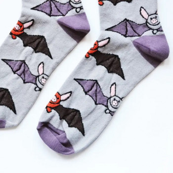 Bare Kind Stretchy Bamboo Bat Socks