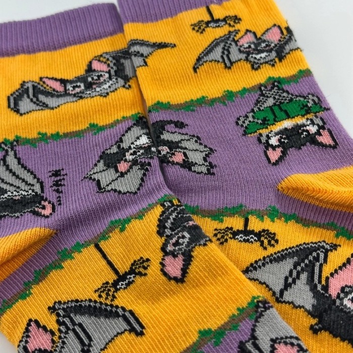 Bat Life Striped Youth Socks (Ages 5-7)