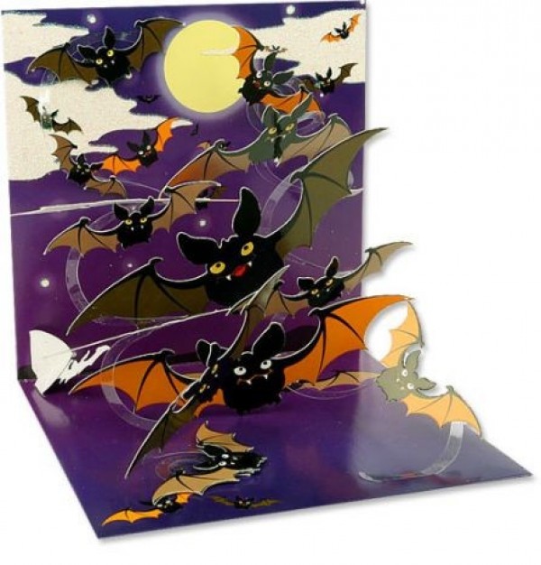 Batty Pop-up Card