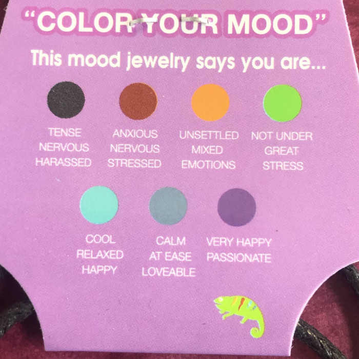 Cave Bat Mood Necklace