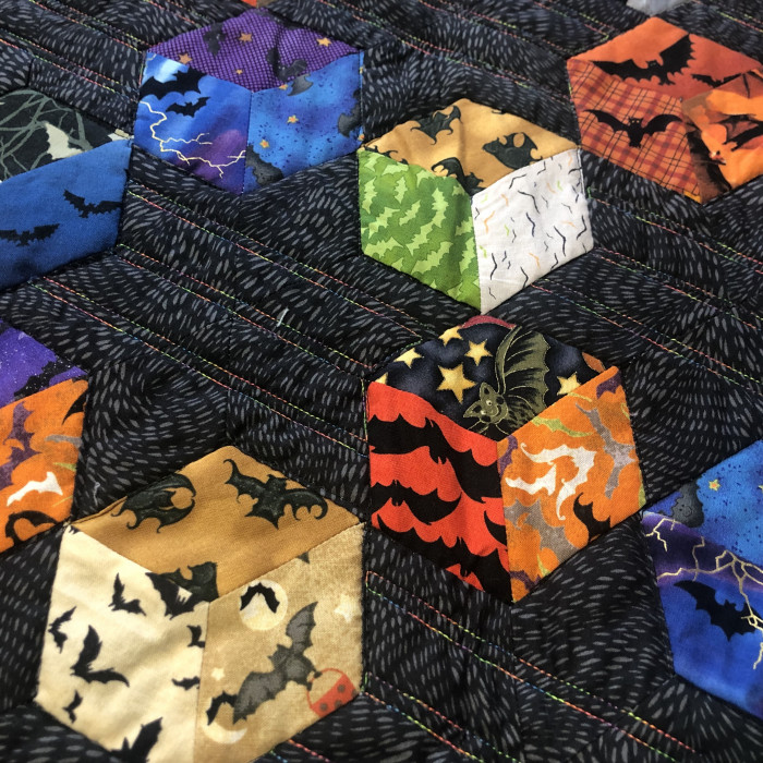 Cosmic Bast Quilt 36 x 54