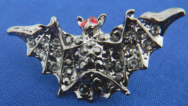 Costume Jewelry Bat Pendant