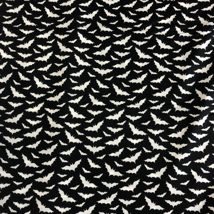 Flying Bats All Over Quilting Fabric