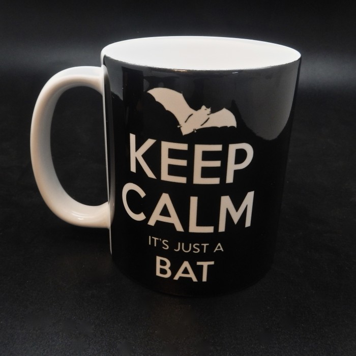 Keep Calm It's Just A Bat Coffee Mug