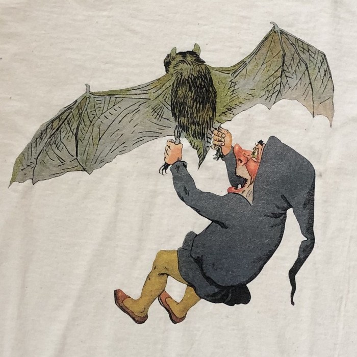 Ladies Elf With Bat Shirt