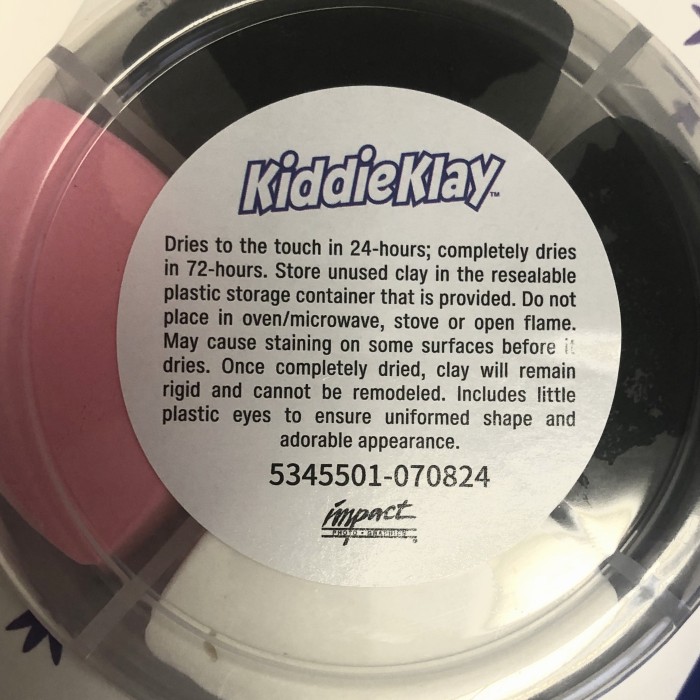 Luna The Bat Clay Model