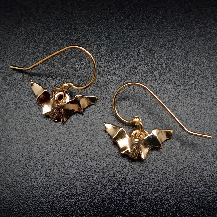 Myotis 14K Gold Plate Earrings