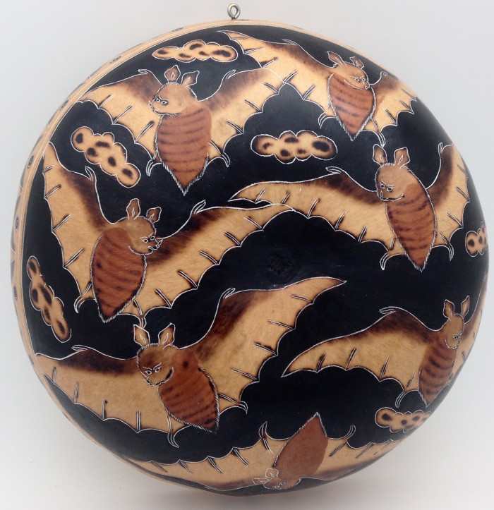 Peruvian Decorative Gourd