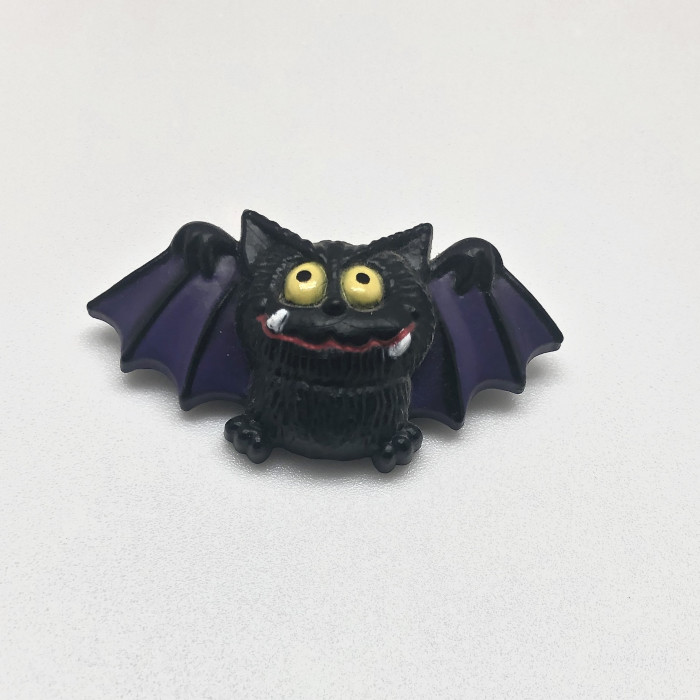 Purple Wing Bat Pin