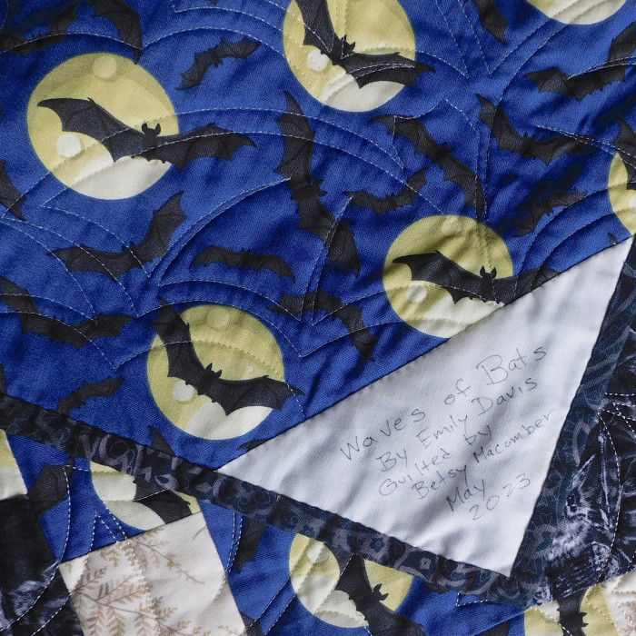 Waves Of Bats Quilt